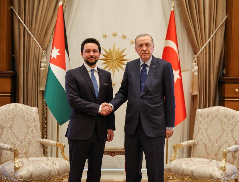 Le 25 février, le prince héritier de Jordanie a été reçu par le ...