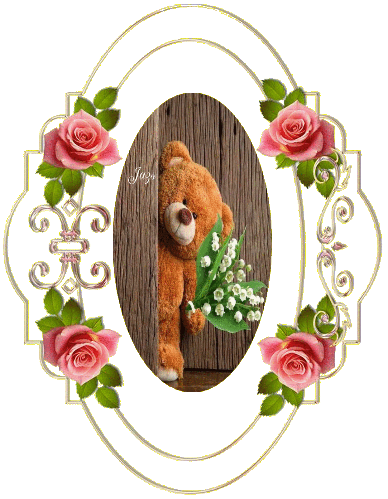 Hey coucou toi! Tiens, un petit brin de muguet pour toi qui viens me voir! - Jazs