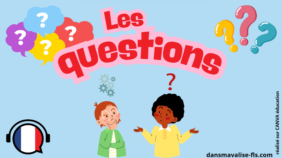 Les questions et les mots interrogatifs - Dans ma valise FLS
