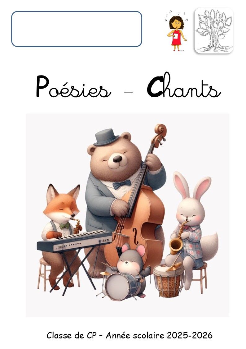 PAGES DE GARDE 2025-2026 CP - LA CLASSE DE CORINNE