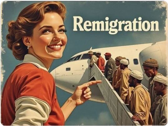 La remigration est obligatoire, douce mais puissante !!! - JOIE des MOTS